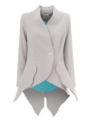 JULIA ALLERT Julia Allert Asymmetrical Blazer With Curved Hem