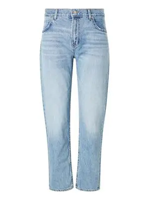 NILI LOTAN Lorimer Straight-leg Jeans - Blue