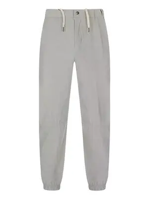 KIRED Drawstring-waist Elasticated-cuff Track Pants - Grey