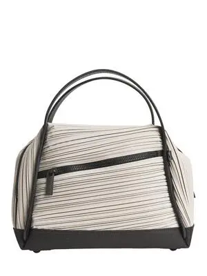 Issey Miyake Bias Pleats Top-handle Bag - Grey