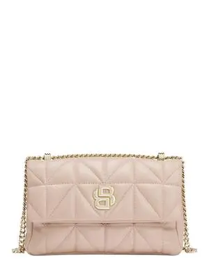 BOSS Double B Monogram Quilted Shoulder Bag - Pink