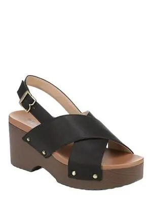 Dr. Scholl'S Weslee Slingback Platform Sandal - Black