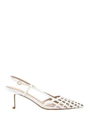 LANA WILKINSON Miranda Slingback Pumps - White