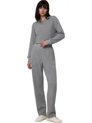 JUANA Off Hours Mid Rise Joggers - Gray