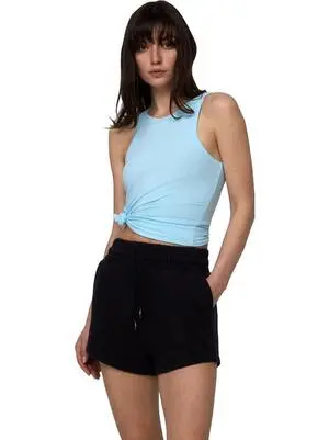 JUANA Hemp Essentials Fleece Shorts - Black