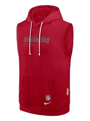 Nike Tampa Bay Buccaneers Sideline Sleeveless Pullover Hoodie - Red
