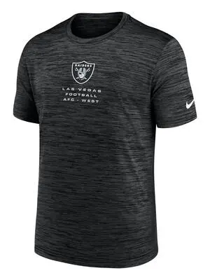 Nike Las Vegas Raiders Velocity Men's Dri-fit Nfl T-shirt Black