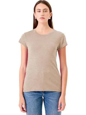 Goldie LeWinter Signature Slub Crewneck T-shirt - String