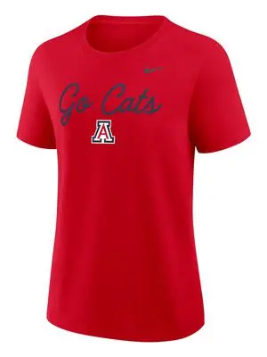 Nike Arizona Script Mantra Logo T-shirt - Red