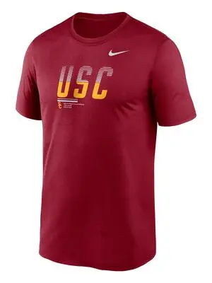 Nike Usc Sideline Legend Dri-fit College T-shirt - Red