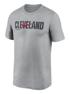 Nike Cleveland Guardians Swoosh Legend Dri-fit Mlb T-shirt - Grey