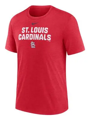 Nike St. Louis Cardinals Stacked Mlb T-shirt - Red