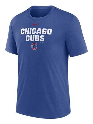 Nike Chicago Cubs Stacked Mlb T-shirt - Blue