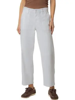Kut From The Kloth KUT From The Kloth Ashton High Waist Crop Barrel Jeans Optic White