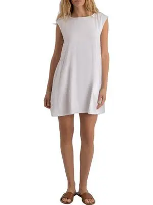 Kut From The Kloth Alice Cap Sleeve Shift Dress - White