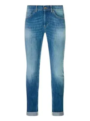 DONDUP Faded Effect Jeans - Blue