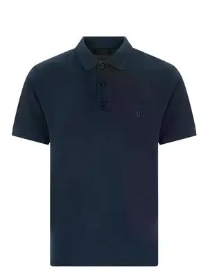 DONDUP Embroidered-logo Polo Shirt Blue