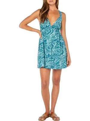Roxy Printed Mini Dress - Dragonfly