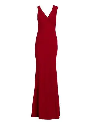 SOHUMAN Alzi Sustainable Maxi Dress - Red