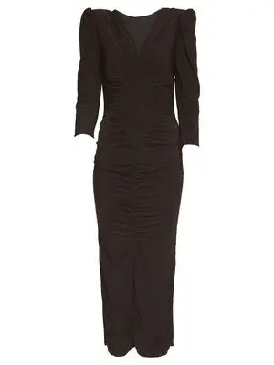 SOHUMAN Palmsi Maxi Dress - Black