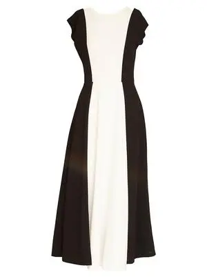 SOHUMAN Moganb Midi Dress - Black