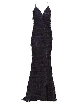 SOHUMAN Bianca Maxi Dress - Blue