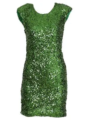 SOHUMAN Divin Sustainable Mini Dress - Green