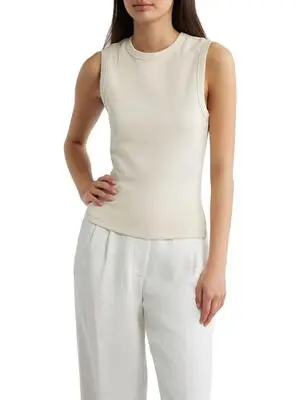 ARTLESS FOREVER Campbell Sleeveless Tank - Cream