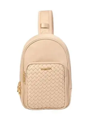 BAGGALLINI BAGGALLINI Waverly Woven Sling Desert Sand Woven Twill