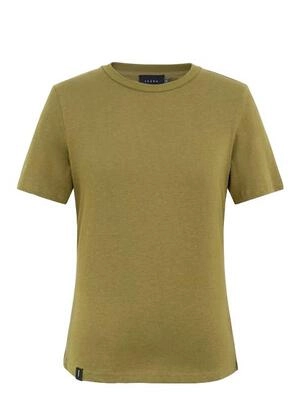 JUANA Hemp Blend Crewneck T-shirt - Sage