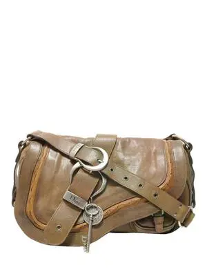 Dior Gaucho Shoulder Bag - Brown