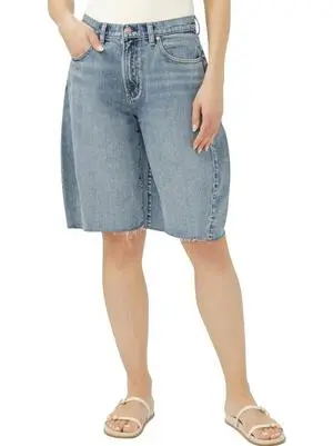 SILVER JEANS CO. Curve Bermuda Denim Shorts - Morro
