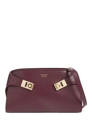 SALVATORE FERRAGAMO FERRAGAMO Gancio Flip-Lock Crossbody Bag