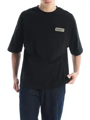 VOUSETI After Practice Cotton Graphic T-shirt - Black