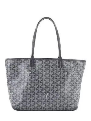 Goyard Artois Tote Coated Canvas Pm - Grey