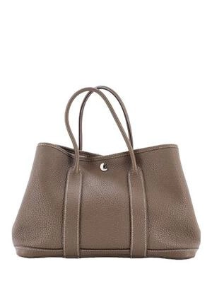 Hermès Garden Party Tote Leather 30 - Grey