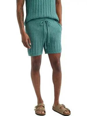 MAVRANS Salt Water Knit Shorts - Teal