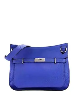 Hermès 28 Jypsiere Bag Clemence - Blue