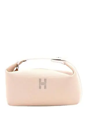 Hermès Pm Bride-a-brac Travel Case Toile - Neutral