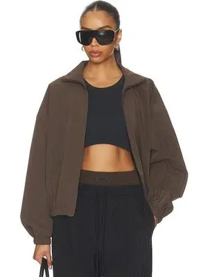 Fear Of God Active Trace Full Zip Track Jacket - Brown