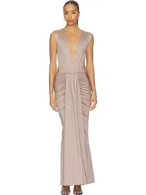 Superdown Brisa Maxi Dress - Mocha