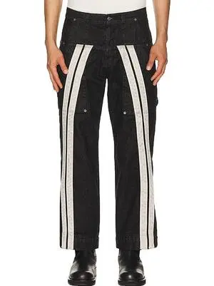 RRR123 Shaker" Cargo Pants - Black