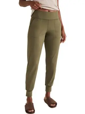 HAVEN WELL WITHIN Balance Ankle Length Joggers - Olive