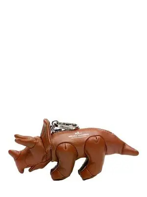 Mihara Yasuhiro Triceratops Shoulder Bag - Brown