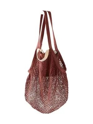 IMMODEST COTTON Jumbo Net Bag - Garnet