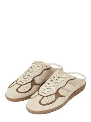 ALOHAS ALOHAS Cream Leather Sneaker Mules
