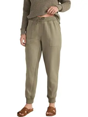 HAVEN WELL WITHIN The Effortless Twill Jogger - Garment Dye Vetiver