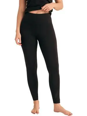 HAVEN WELL WITHIN Balance Organic Cotton Leggings Black