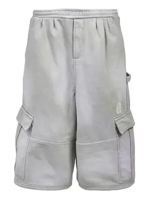 BREATH BREATH Logo-Embroidered Cargo Shorts
