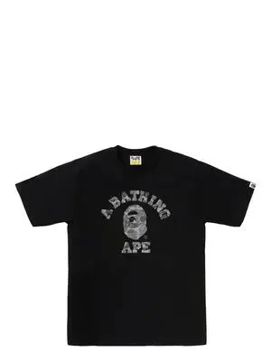 A BATHING APE Logo-print T-shirt - Black